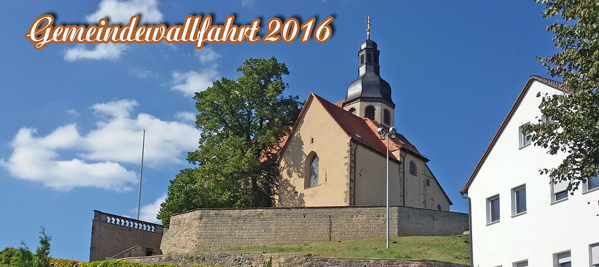 Gemeindewallfahrt zum Petersberg bei Fulda