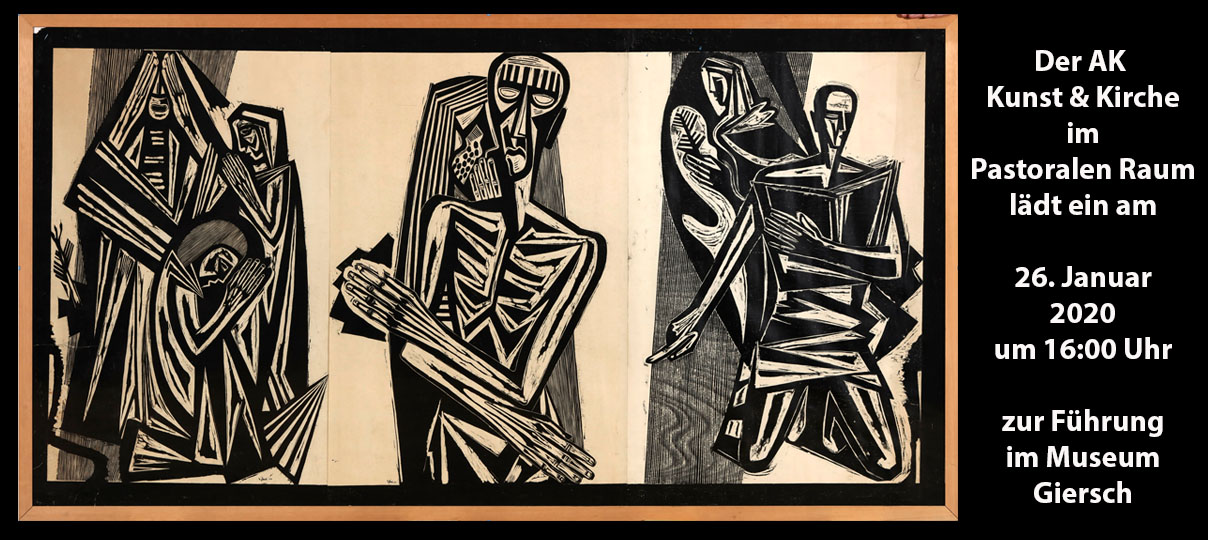 Einladung zum Besuch der Retrospektive Georg Heck